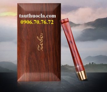 Tẩu thuốc lá bằng gỗ nguyên khối, hút thuốc lá điếu ZOBO ZB 232 cao cấp - tauthuocla.com
